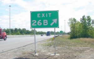 POZ-LOC® Slip Base Breakaway Signpost System - Valtir