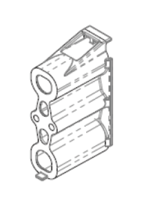 King MASH Composite Block for 8" Guardrail Applications - Valtir